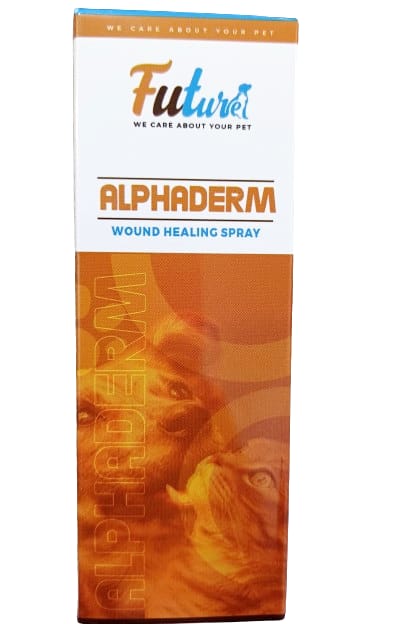 Future Alphaderm Wound Healing Spray 50ml | Animal Health Egypt