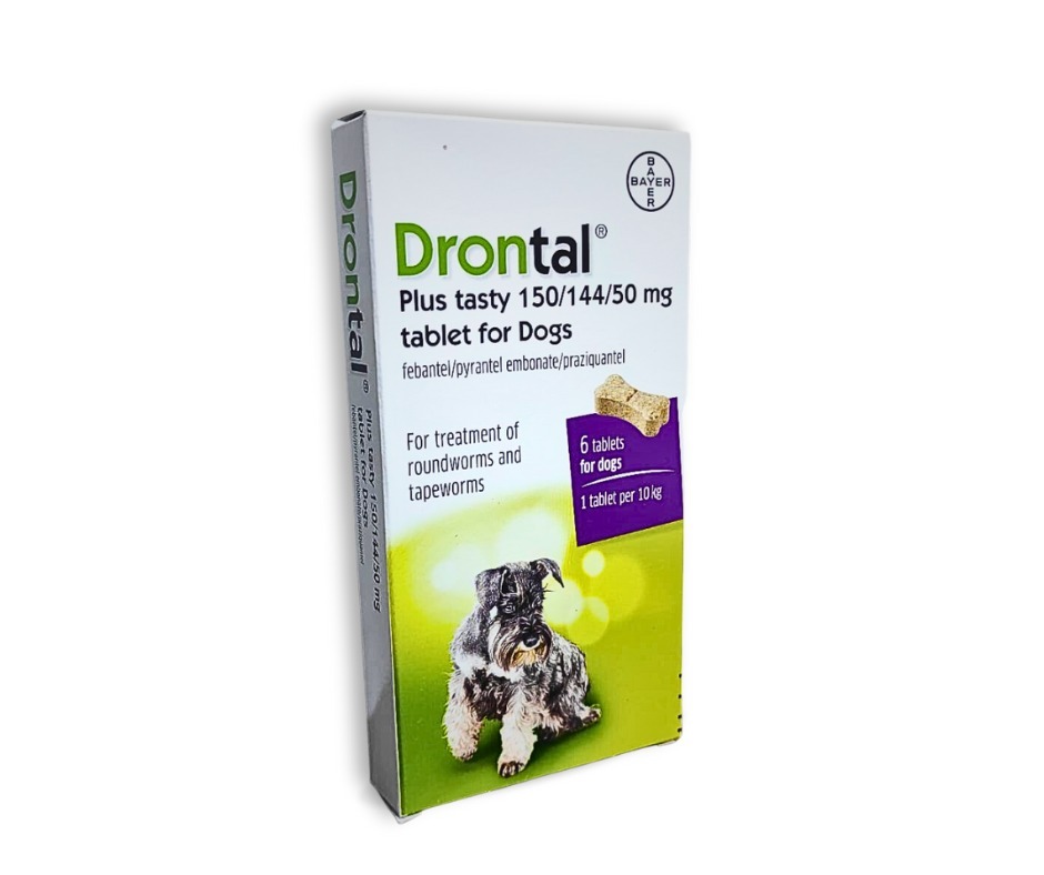 DRONTAL® PLUS FOR DOG 6 Tab (Bayer) | Animal Health Egypt